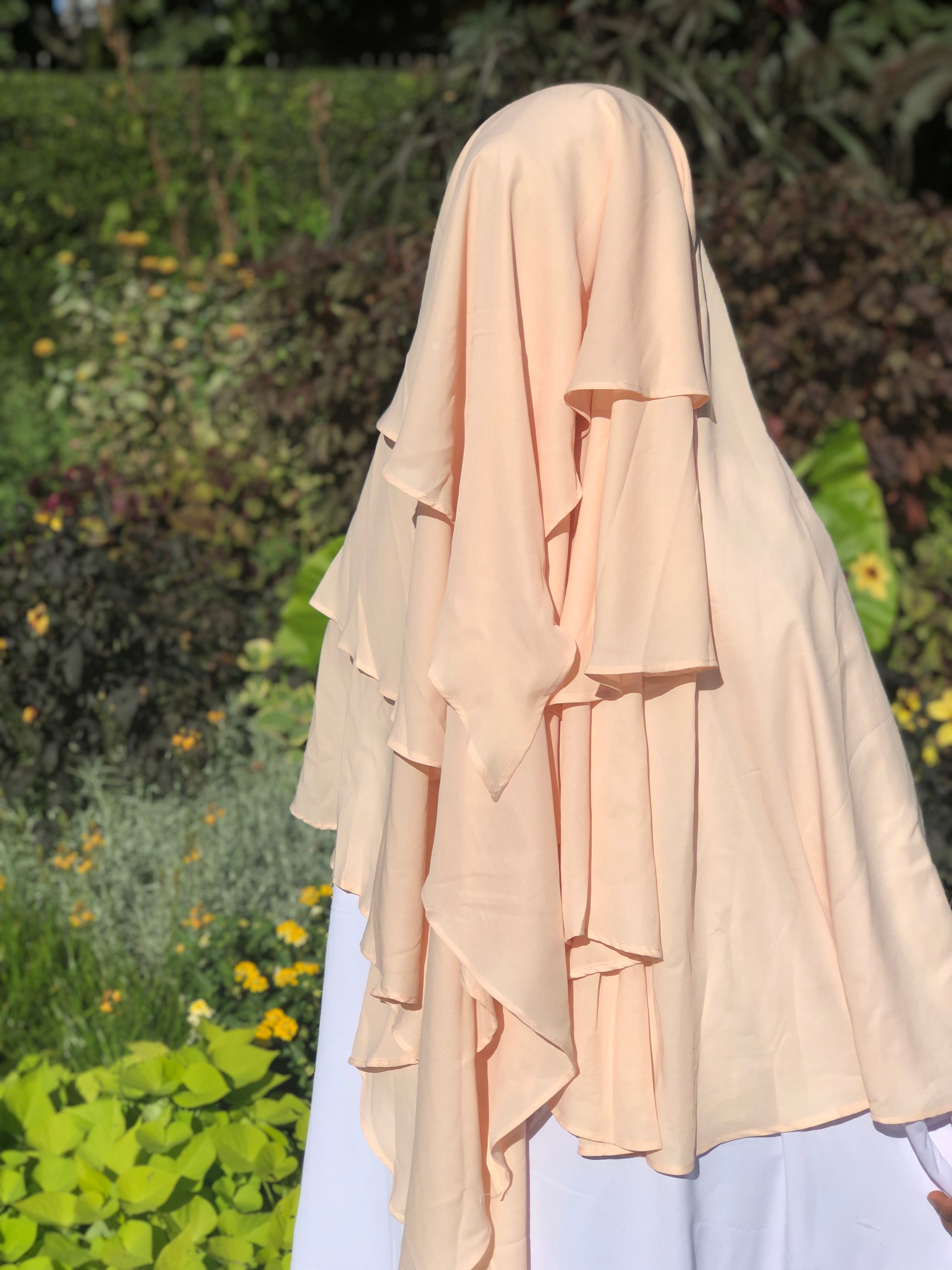 Diamond Khimar 3 Layer - Heer – Rahmas Collections